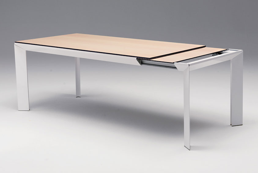 Mesa de comedor extensible madera Moderna Metro