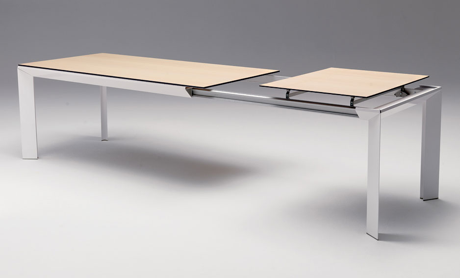 Mesa de comedor extensible madera Moderna Metro