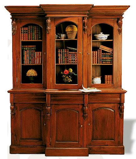 Librero Victoriano 3 Puertas